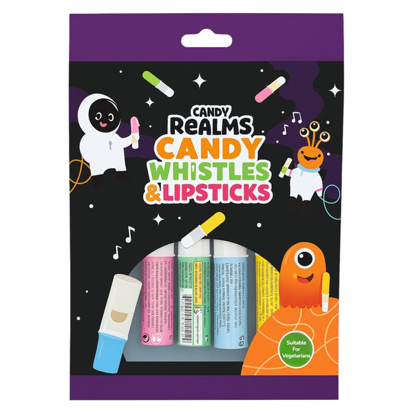Candy Realms Lipsticks & Whistles – Retro Sweets - 30g Bag