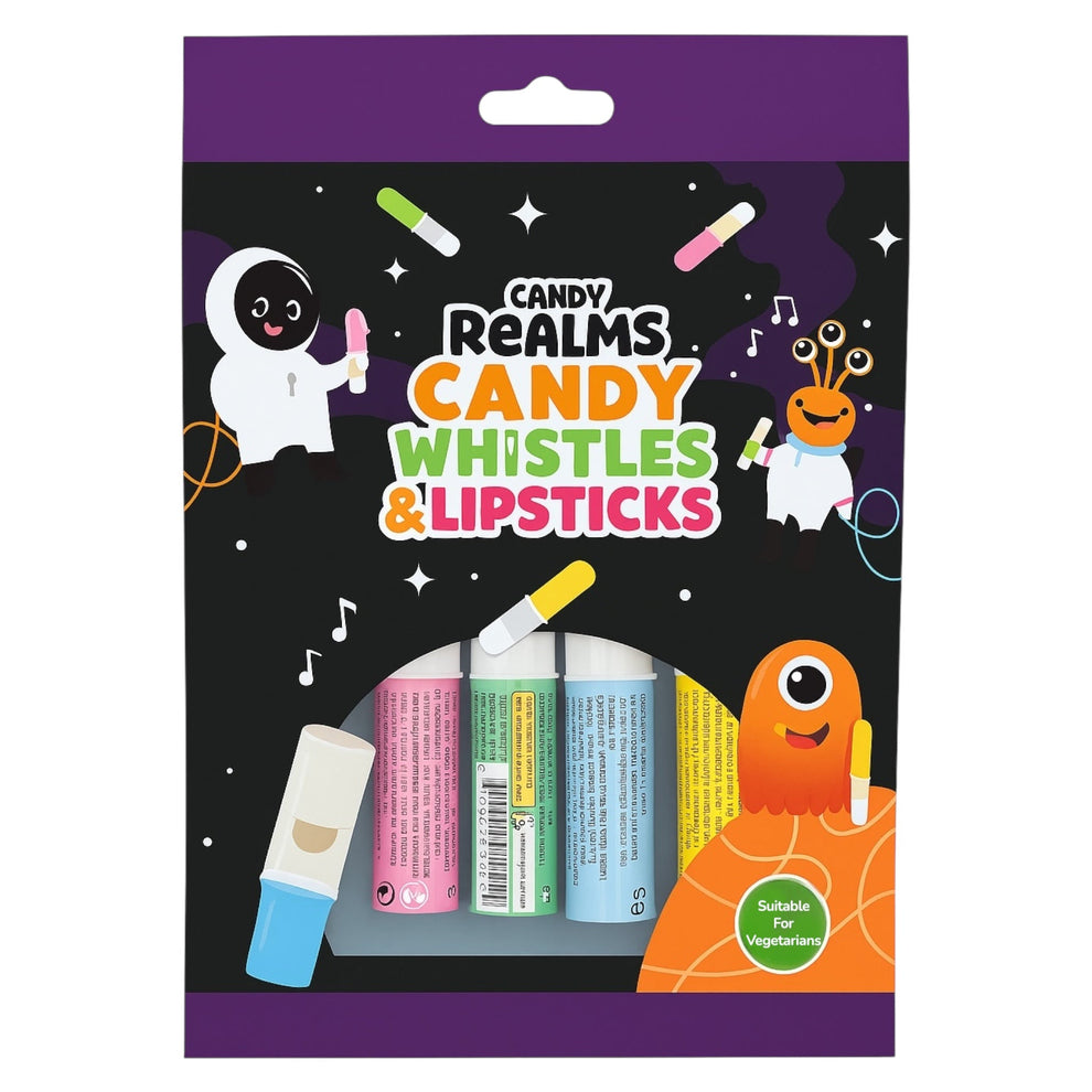 Candy Realms Lipsticks & Whistles – Retro Sweets - 30g Bag