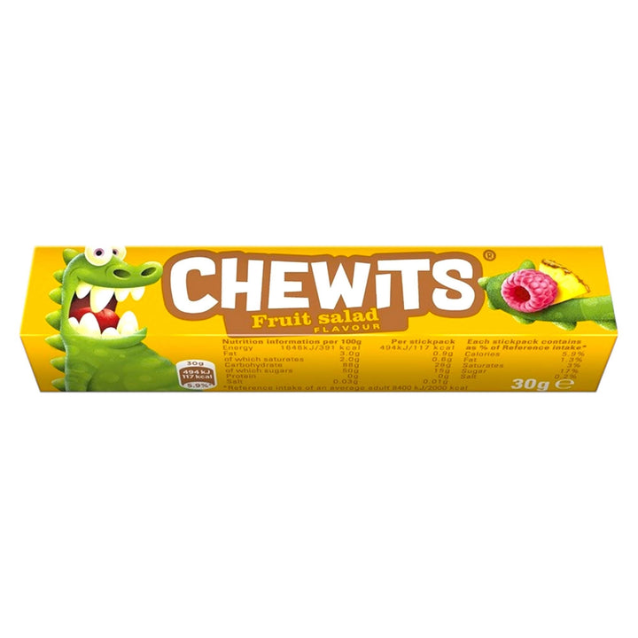 Chewits Sweets – Classic, Fruity, Chewy & Irresistible