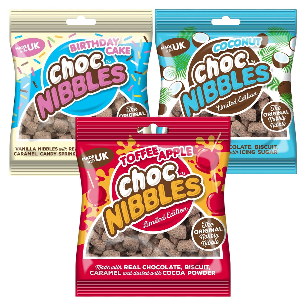 Choc Nibbles Full Range | Every Flavour Available