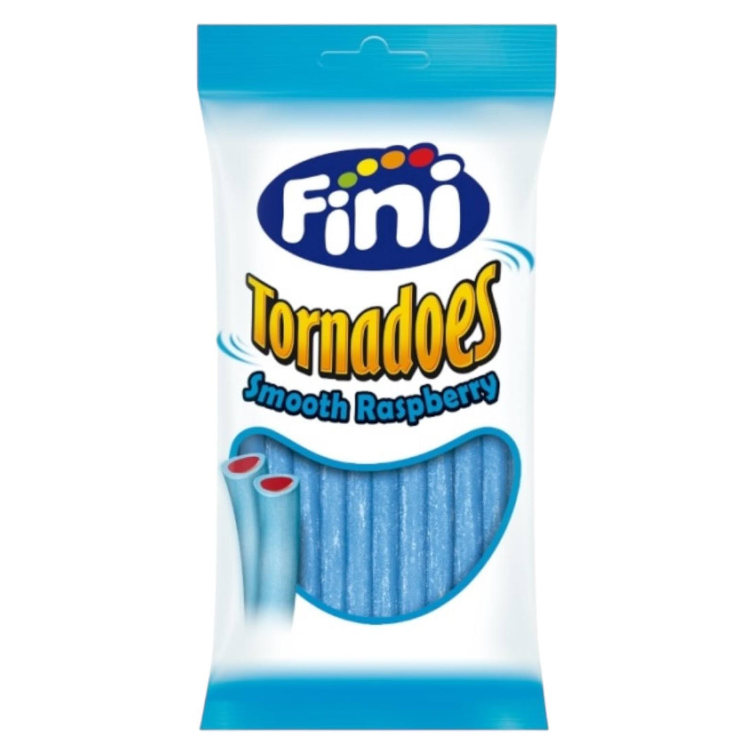 Fini Tornadoes Smooth Raspberry - Chewy Pencil Raspberry Sweets