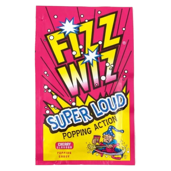Fizz Wiz Cherry Popping Candy – Retro Fizzy Sweet (5g)