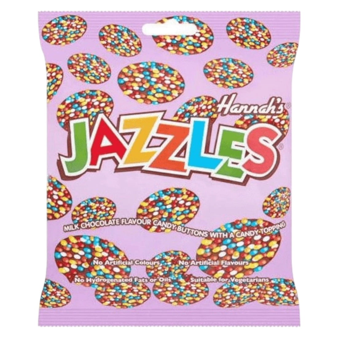 Hannah’s Jazzles – Milk Chocolate Candy Buttons - 140g
